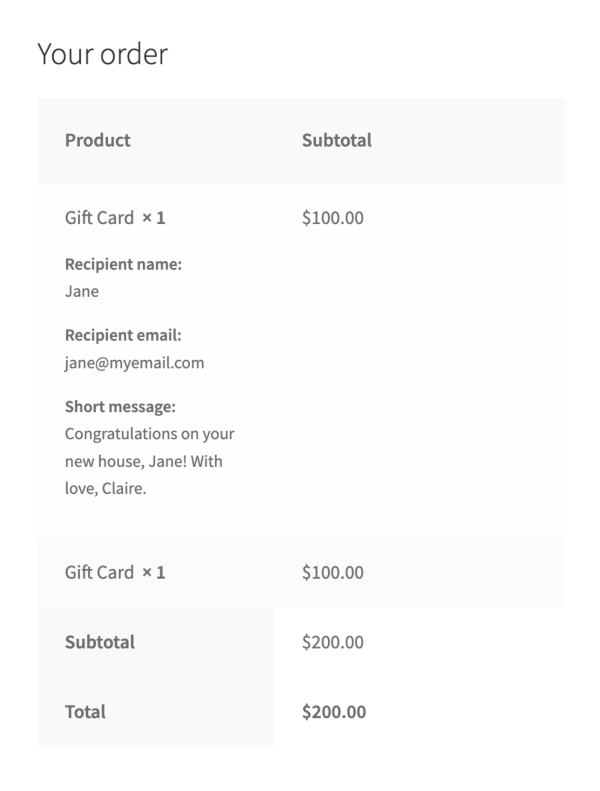 How To Sell Gift Cards In WooCommerce (Complete Guide)