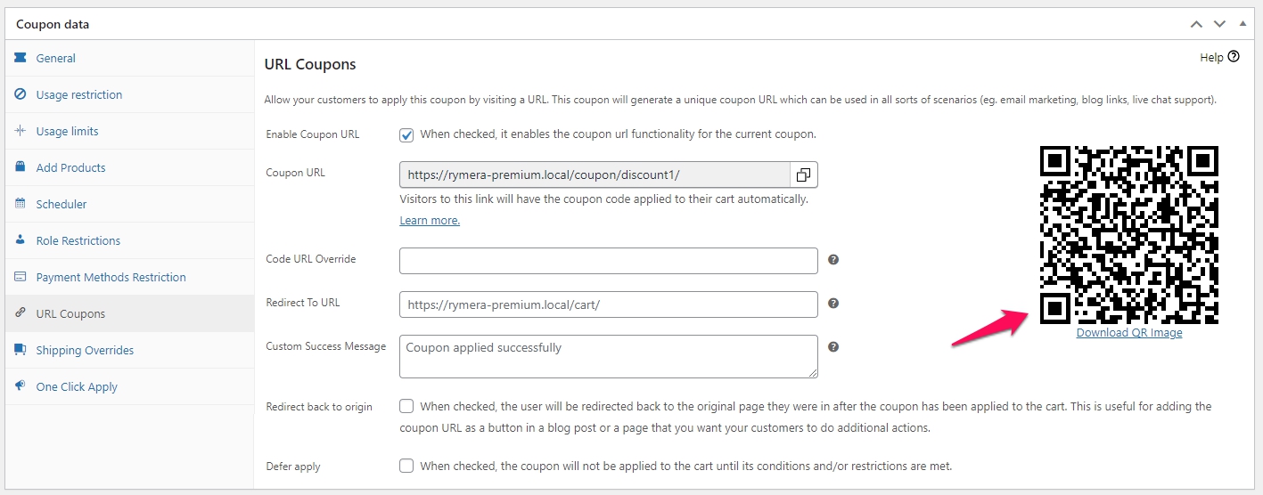 How to Apply Coupons Using QR Code? - Advanced Coupons