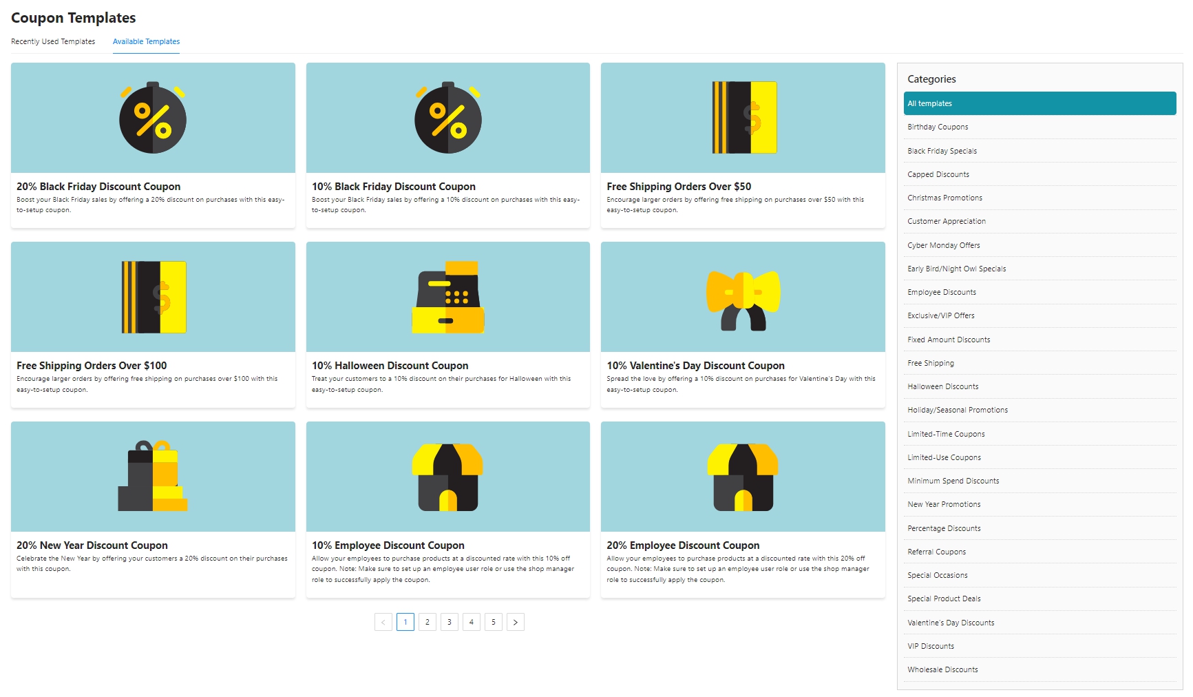 How to Create Coupon with Coupon Templates? - Advanced Coupons